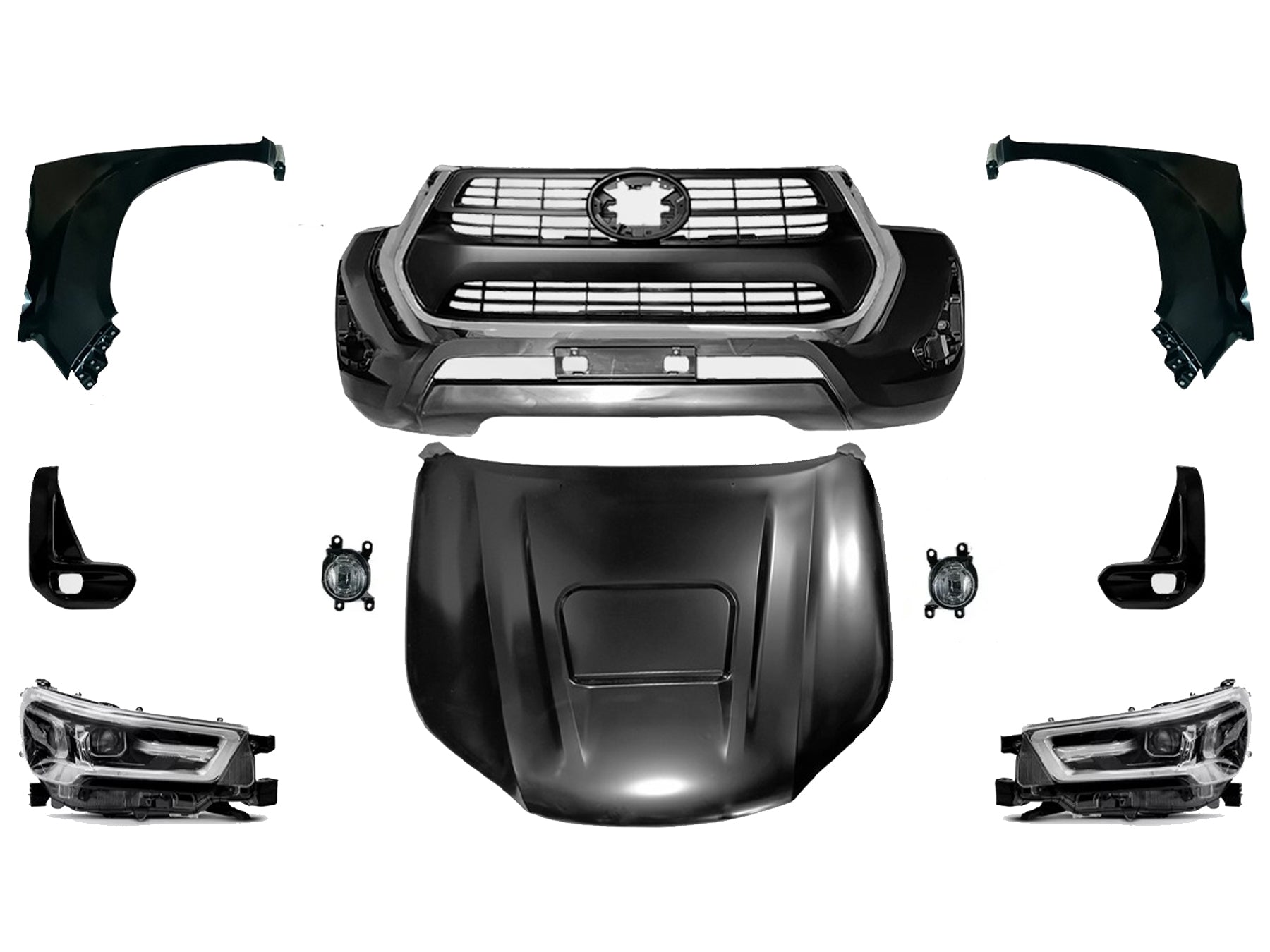 Body Kit de Conversion para Toyota Hilux 2006-2016 a 2026 – Bocelujos La 86
